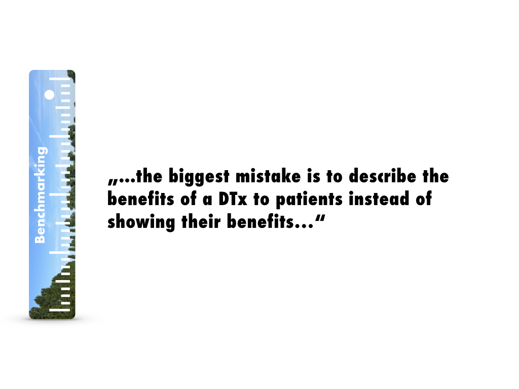 Digital Therapeutice (DTx): When it comes to doctor-patient communication, benefit beats ...